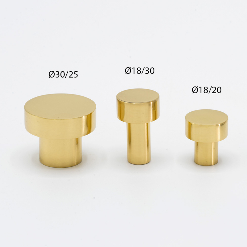 Knott Mood - Polert Messing | Knotter | Beslag Design Knott Mood - Polert Messing | Knotter | Beslag Design